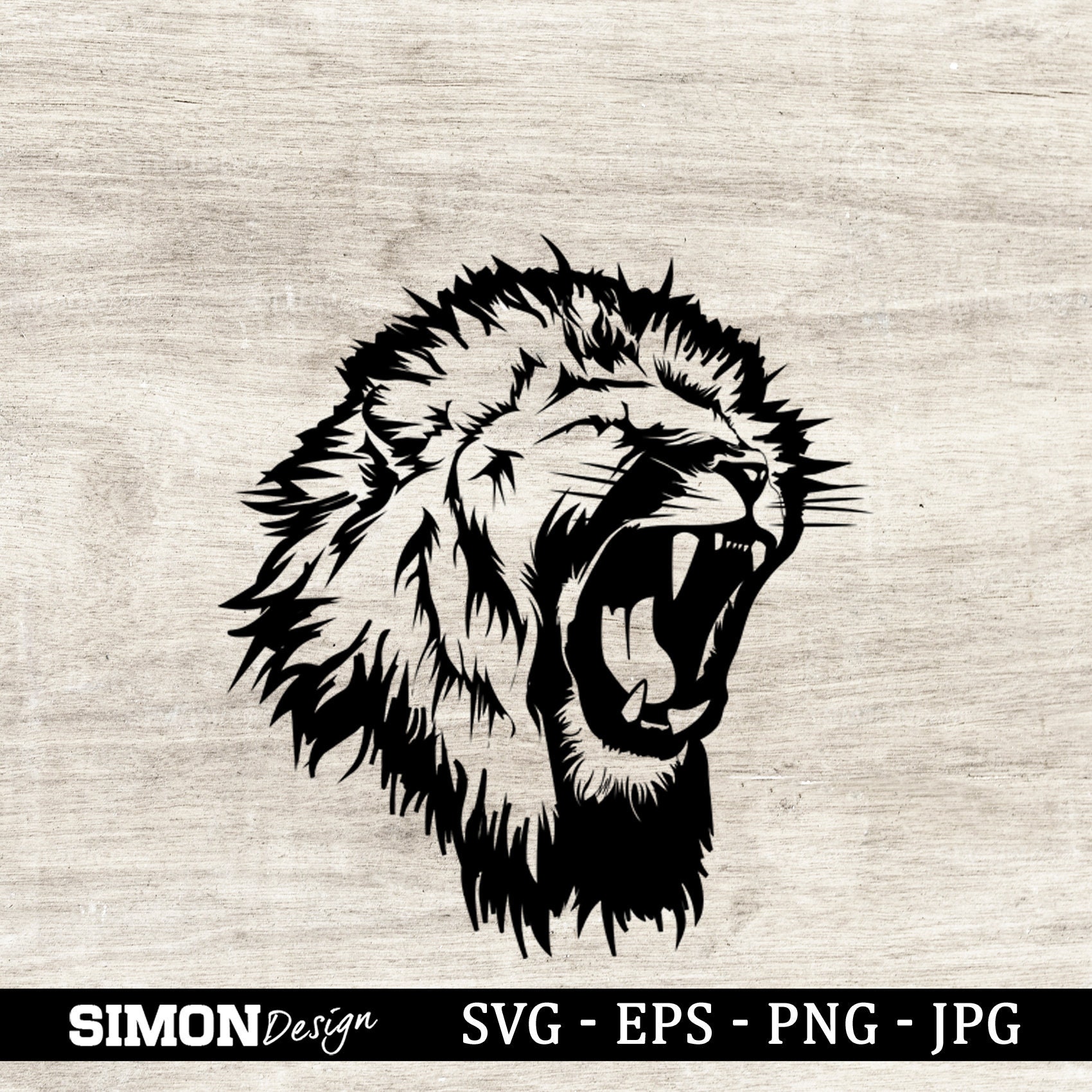 Lion Svg Lion Png Lion Vector Lion clipart Lion Svg file | Etsy