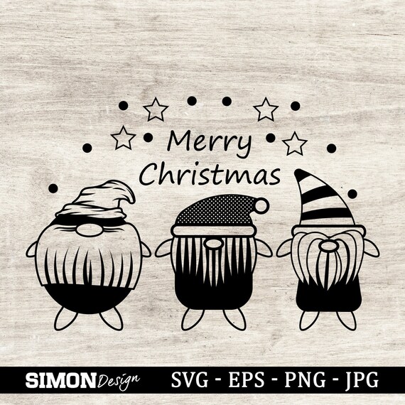 Christmas Gnomes SVG Merry Christmas Gnomes Svg Gnomes SVG | Etsy