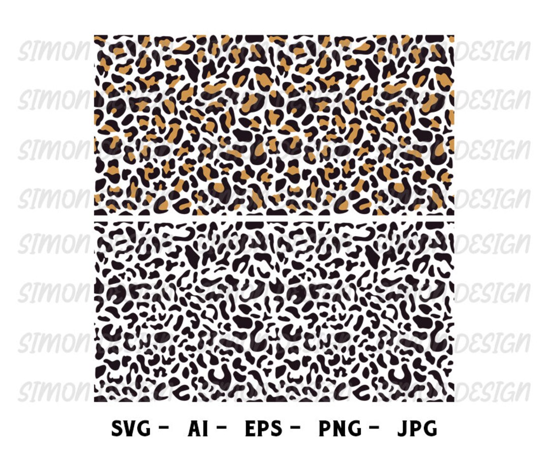 Leopard Svg, Leopard Colored Print SVG, Cheetah Svg, Cheetah Colored ...
