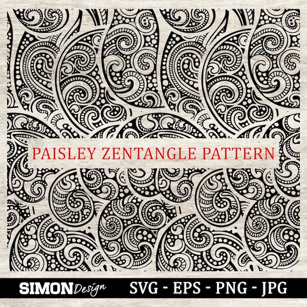 Zentangle Pattern - Etsy