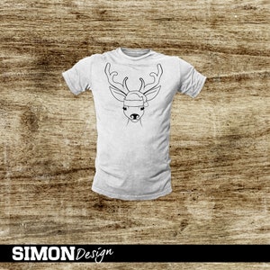 Santa Deer Svg Deer Santa Svg Reindeer Svg Rudolph Svg - Etsy