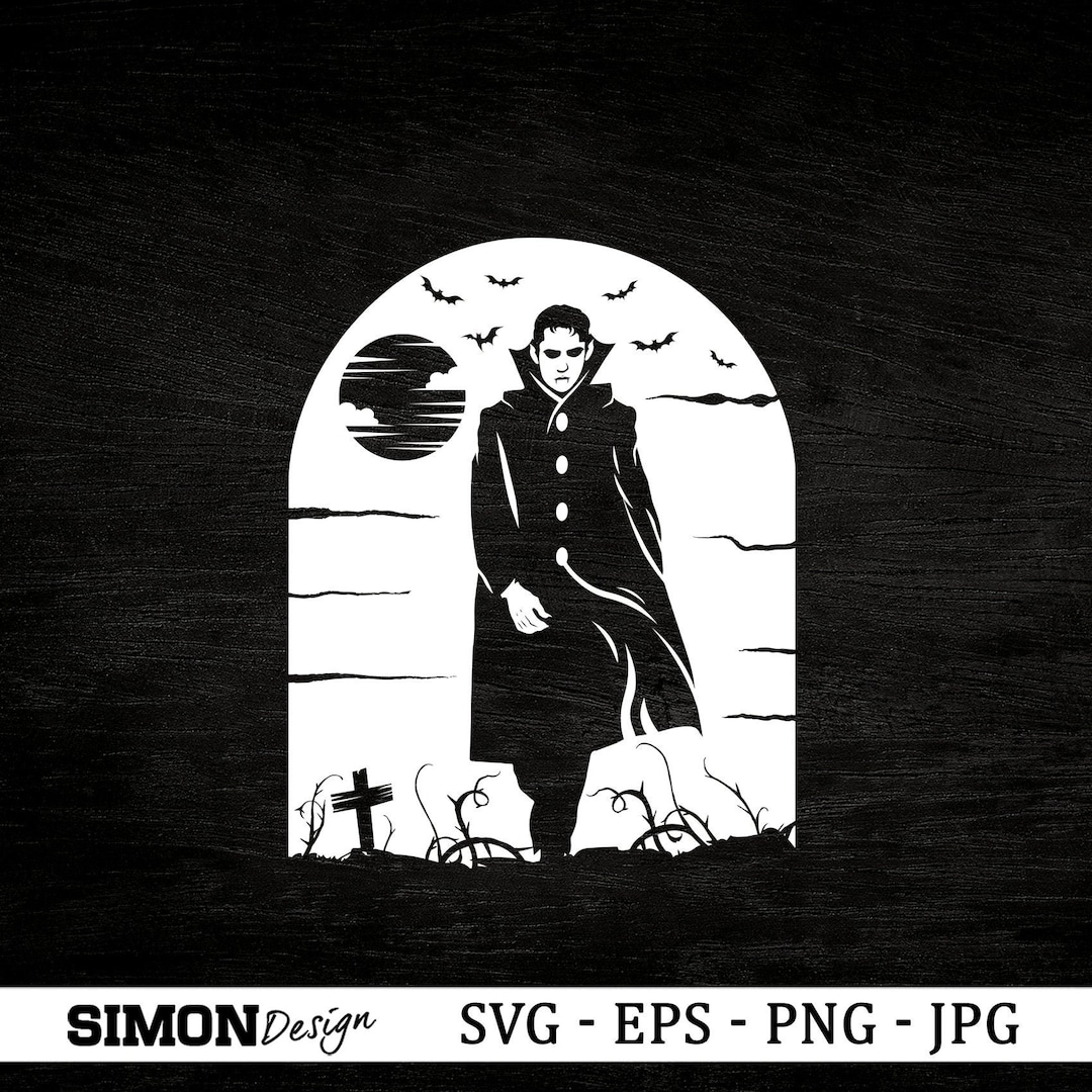 Vampire Svg, Vampire Clipart, Vampire Cut File, Dracula Svg, Halloween ...