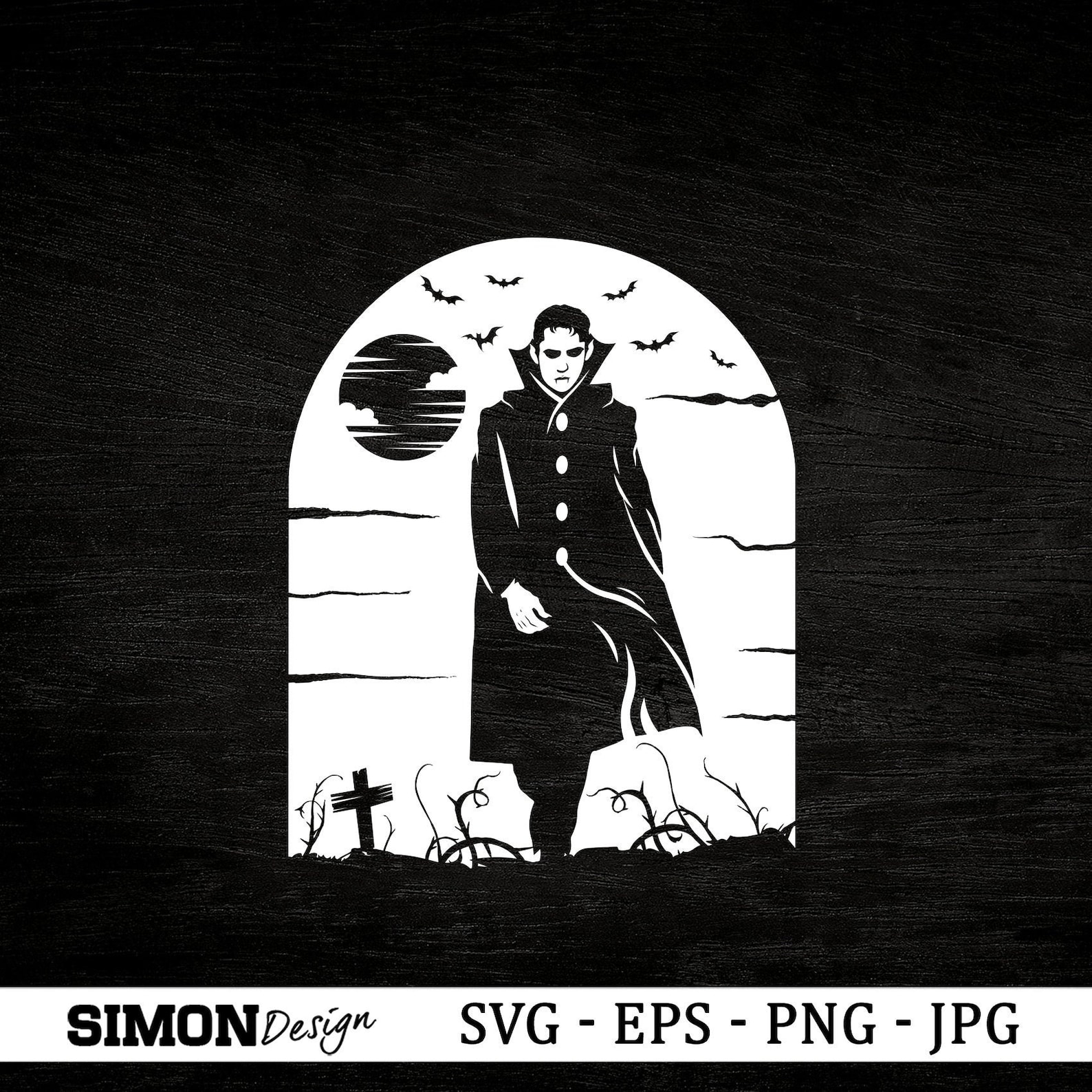 Vampire svg Vampire Clipart Vampire Cut file Dracula svg | Etsy