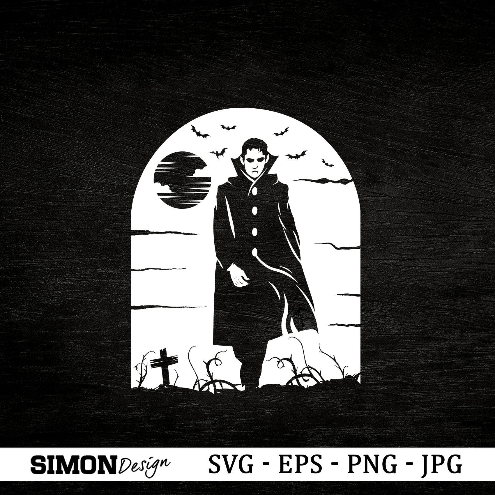 Vampire Svg Vampire Clipart Vampire Cut File Dracula Svg - Etsy UK