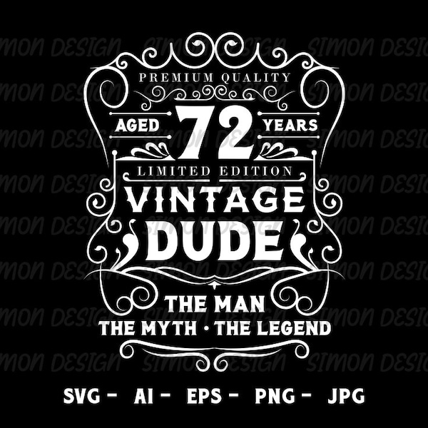 72nd Birthday - Etsy