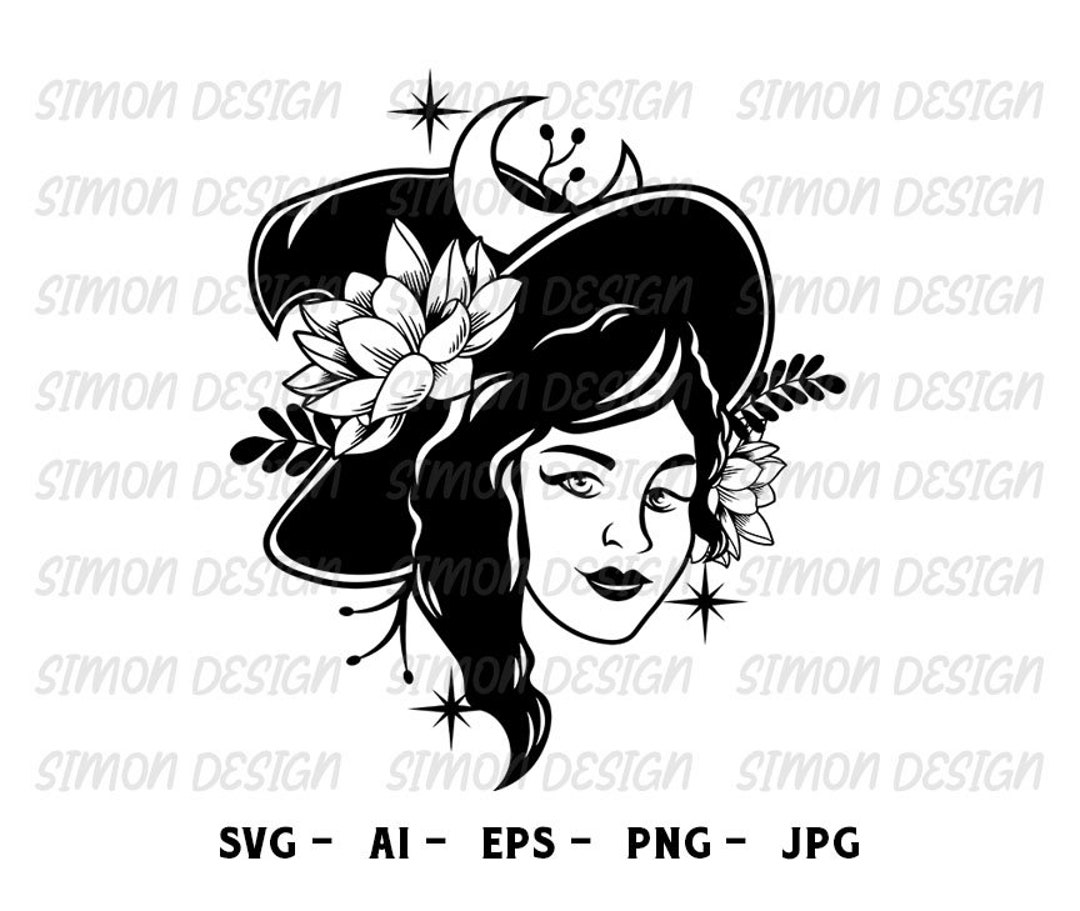 Witch SVG, Cute Witch Svg, Witches Svg, Halloween Witch Svg, Halloween ...