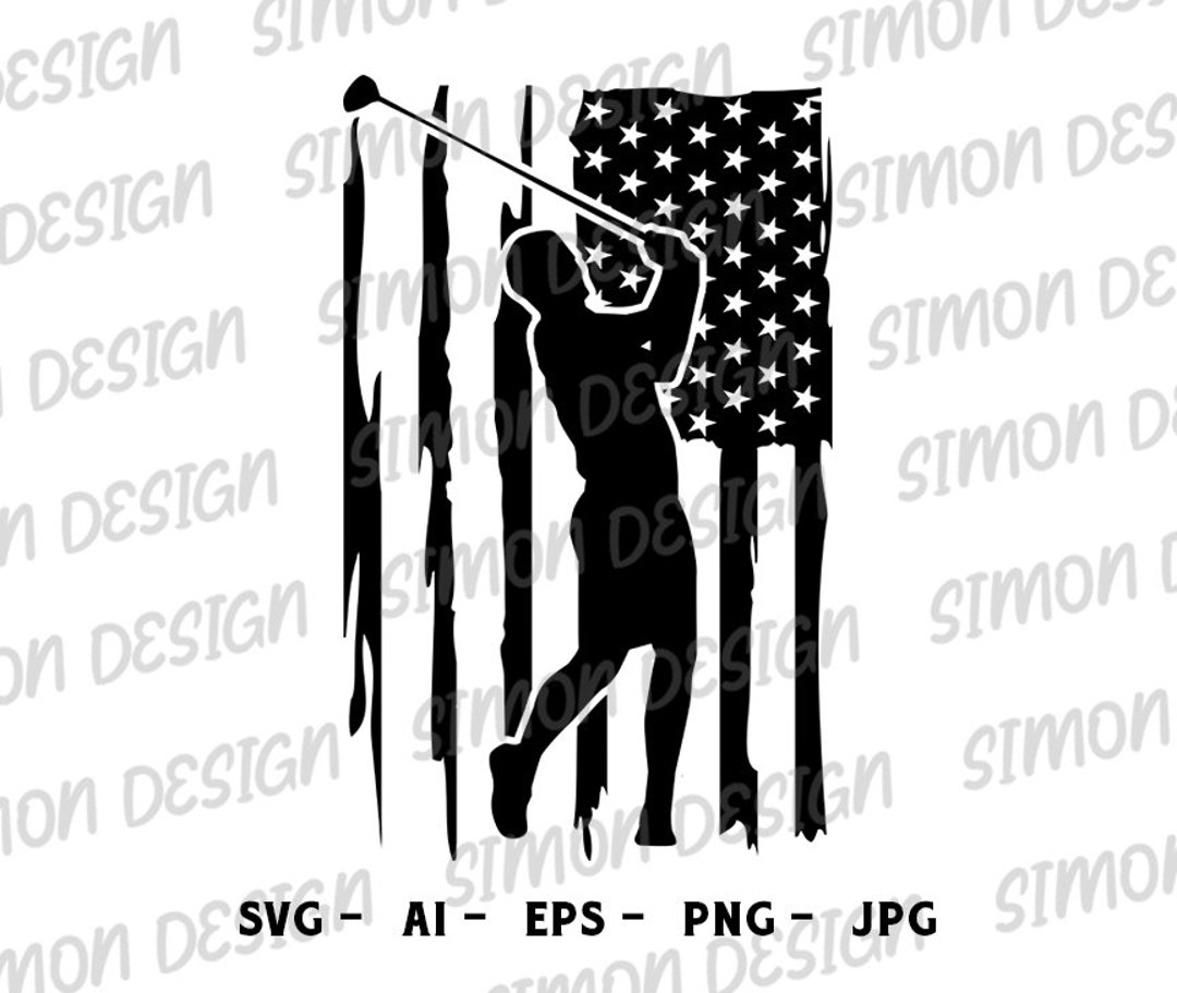 US Golf Svg | Golfing Svg | Golf Player Svg | Golf Clubs Svg | Golf ...