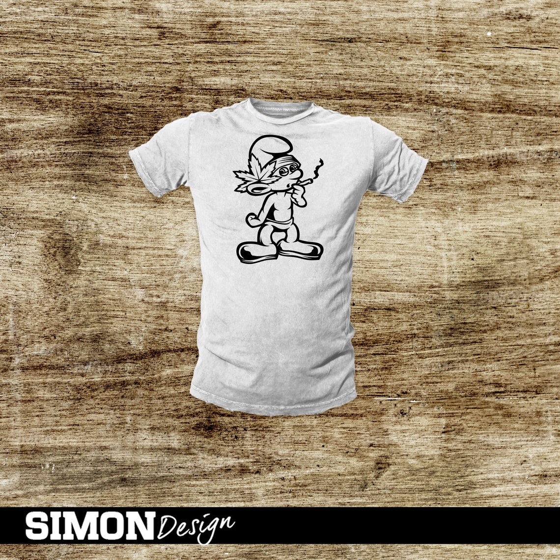 Smurf Weed svg smurf Cannabis svg smurf High svg Marijuana | Etsy