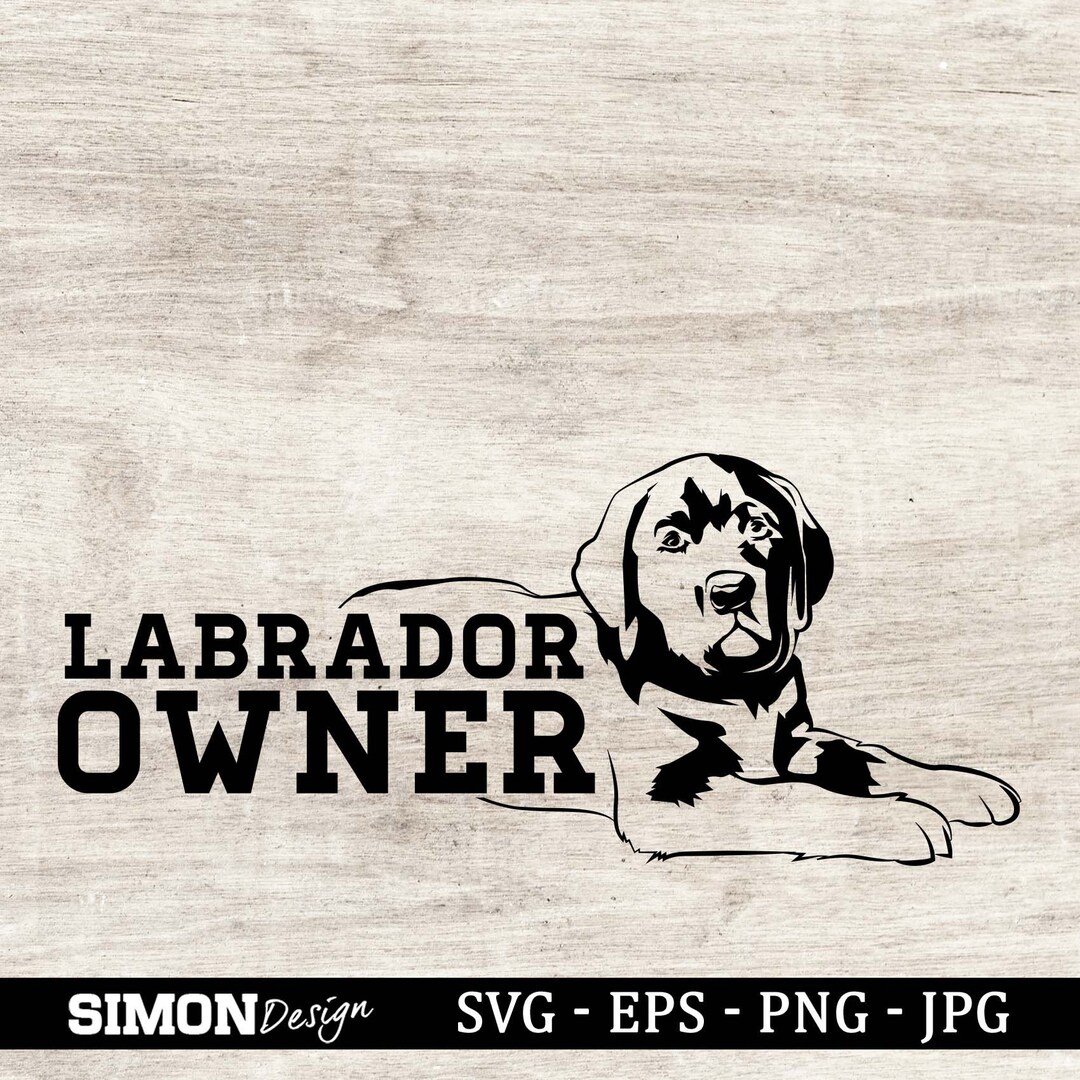 Labrador Svg, Dog Face Svg, Animal Pet, Silhouette and Cricut Files ...
