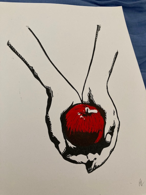 Twilight Apple Drawing
