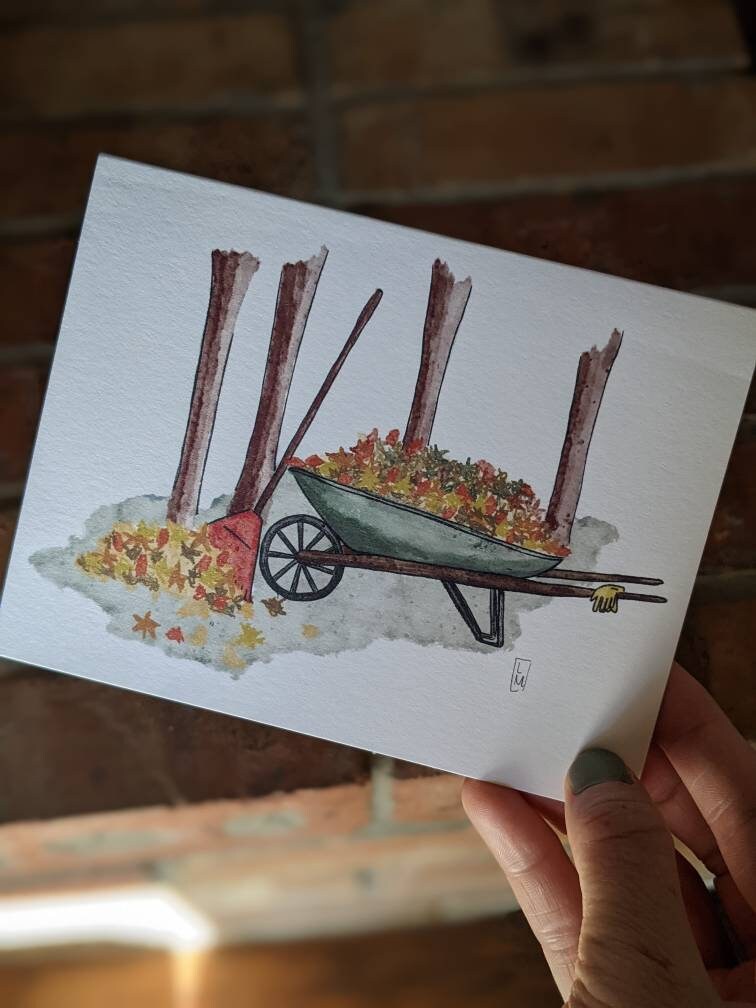 Fall Note Cards Autumn Note Cards Greeting Cards Thank - Etsy