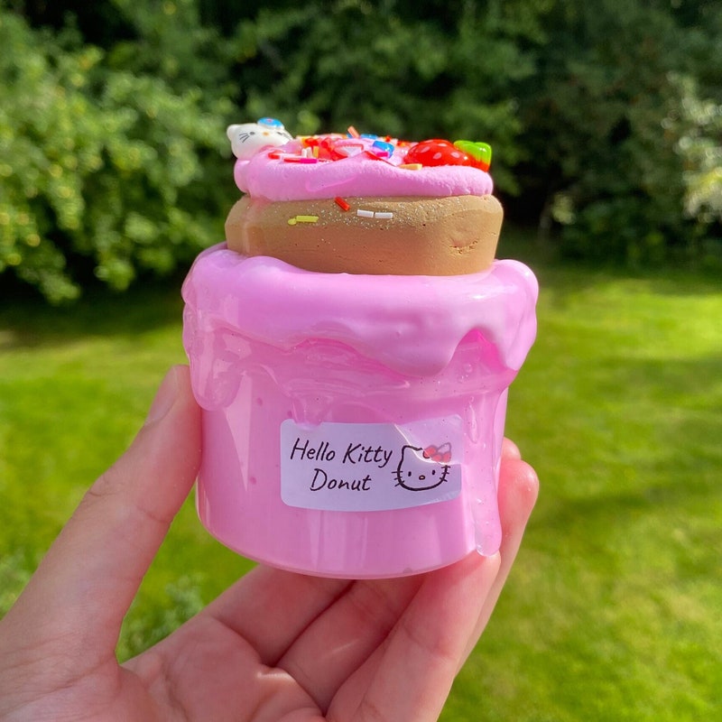 Clay Donut for Slime - Etsy UK