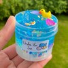 Blue Raspberry Slushie Clear Crunchy Slime - Etsy