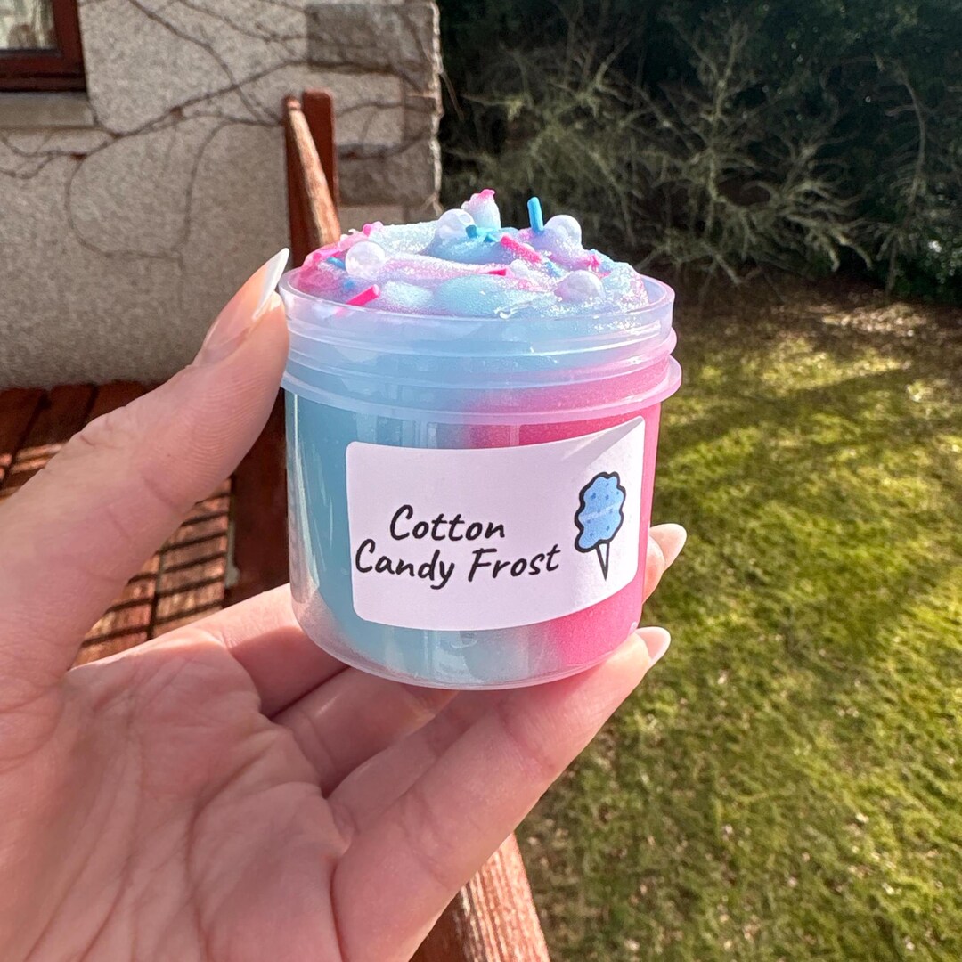 Cotton Candy Frost - Jelly Slime - Etsy UK