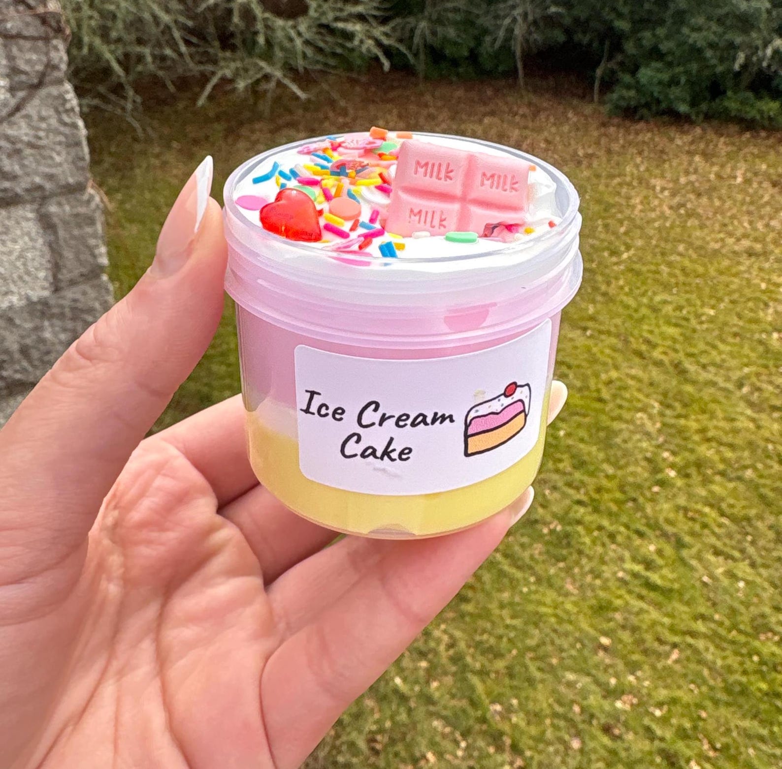 Ice Cream Cake - Butter Slime - Etsy UK