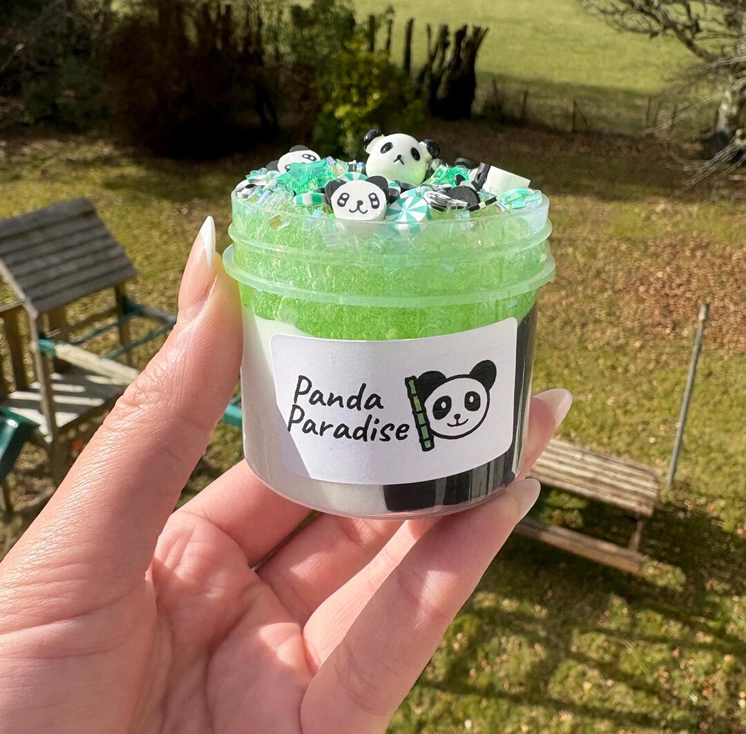 Panda Paradise - Butter/bingsu Slime - Etsy UK