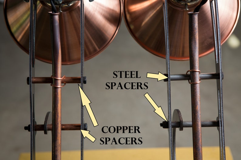 Industrial Extended Desk Lamp - Etsy