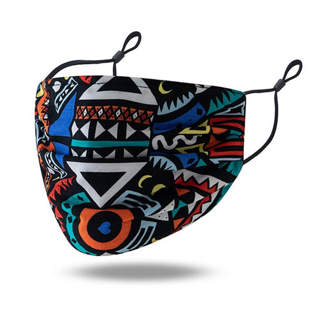 Fashion Soft Face Mask,double Layer, Cotton Blend, Washable, Adjustable ...