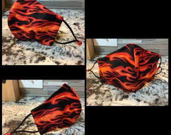 Fire Mask | Etsy