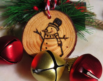 Christmas Pyrography | Etsy