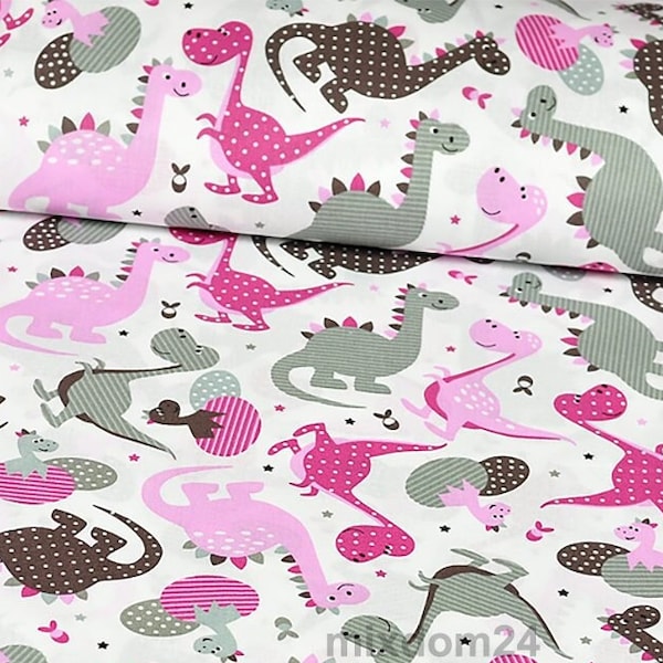 Dinosaur Fabric - Etsy