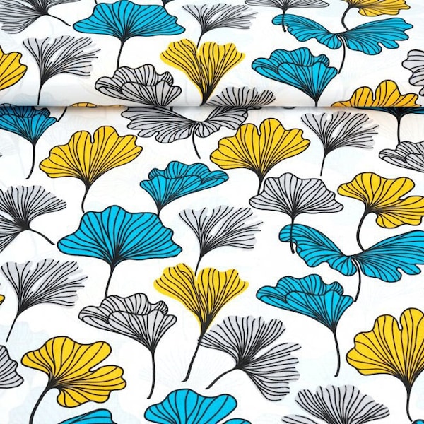 Ginkgo Fabric - Etsy