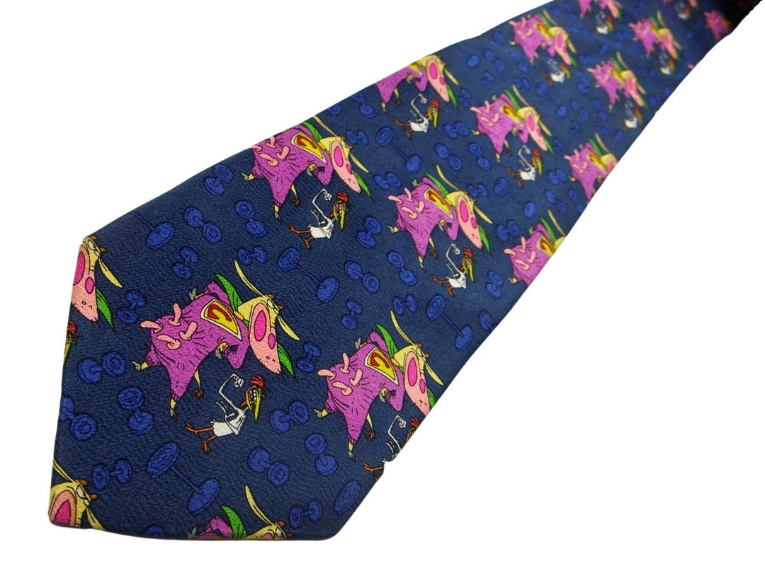 Cow and Chicken Tie, Birthday Gift - Etsy
