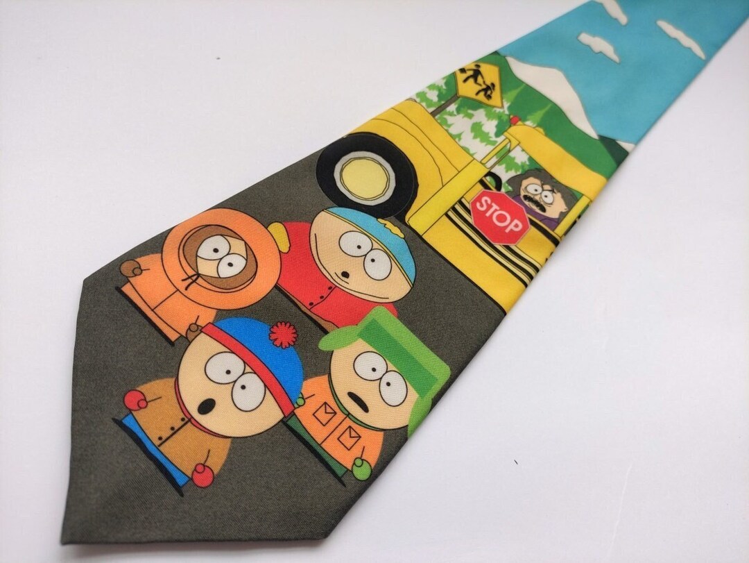 South Park Tie 1998, Made in Uk, Kyle Broflovski Eric Cartman Kenny ...