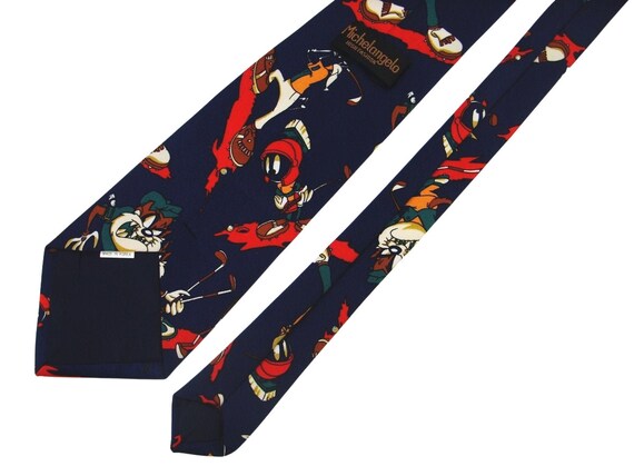Marvin the Martian tie, Looney Tunes necktie, Sylvest… - Gem Marvin the Martian tie, Looney Tunes necktie, Sylvest… - Gem