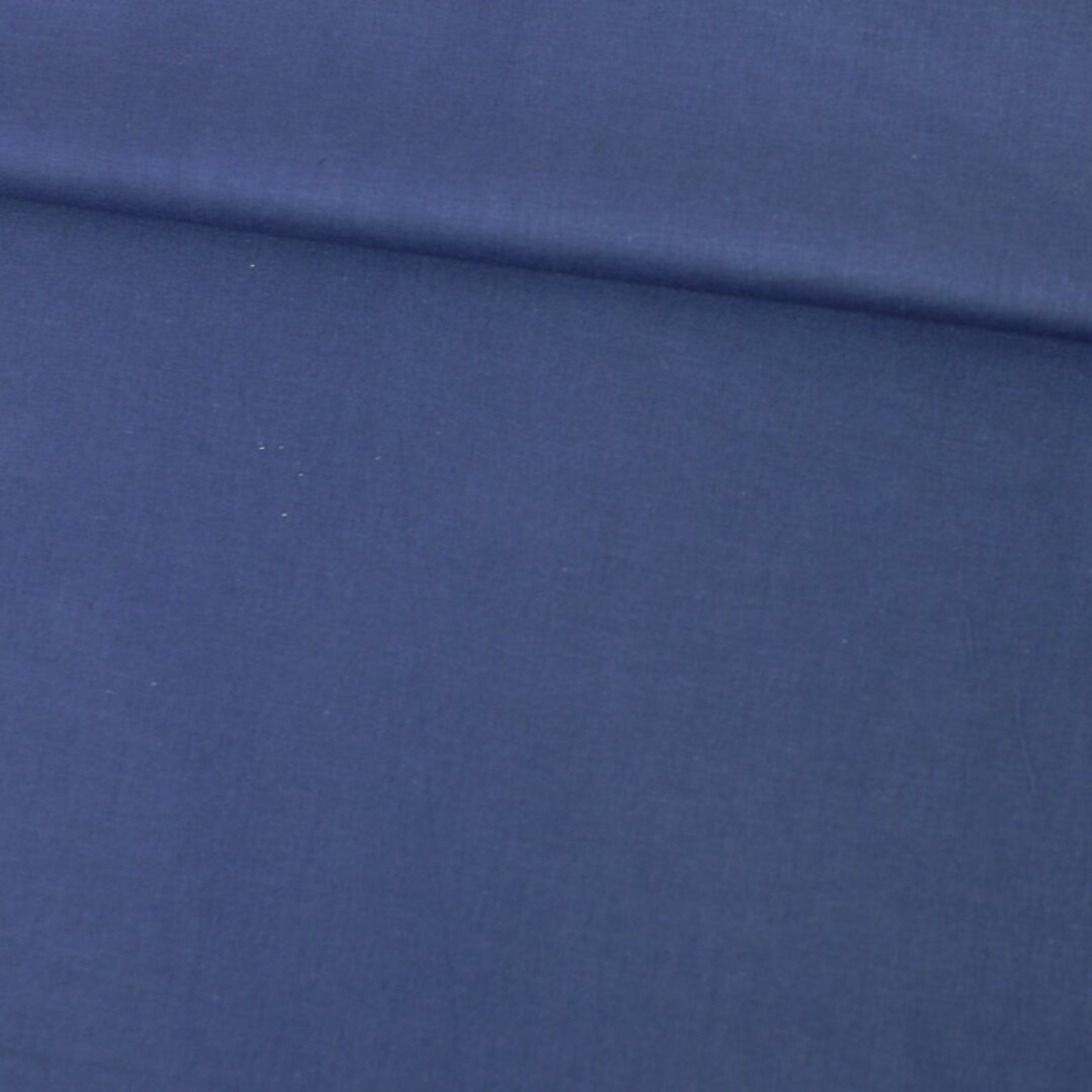 Navy Blue Cotton Fabric by the Yard Dark Blue Solid Fabric - Etsy