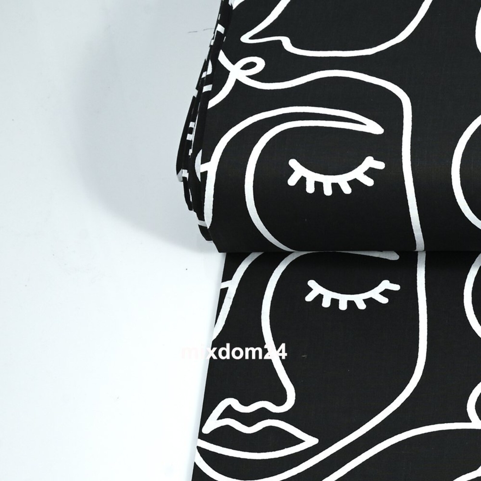 Picasso Fabric by the Yard Cubism Surrealism Modern Art Print - Etsy