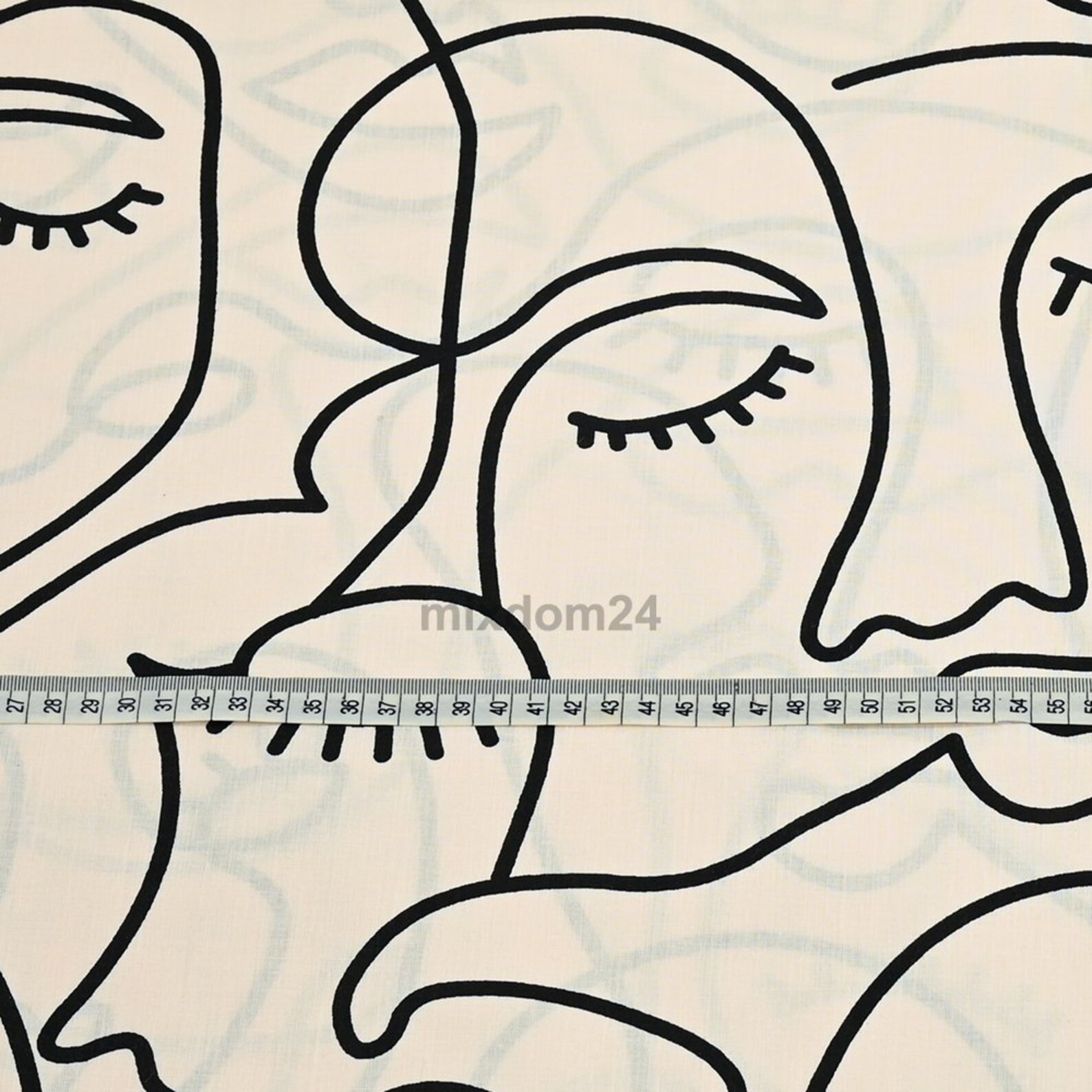 Picasso Fabric by the Yard Cubism Surrealism Modern Art Print - Etsy