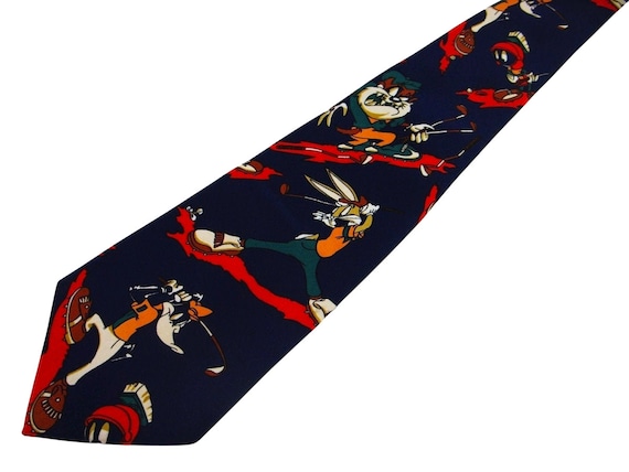 Marvin the Martian tie, Looney Tunes necktie, Sylvest… - Gem Marvin the Martian tie, Looney Tunes necktie, Sylvest… - Gem