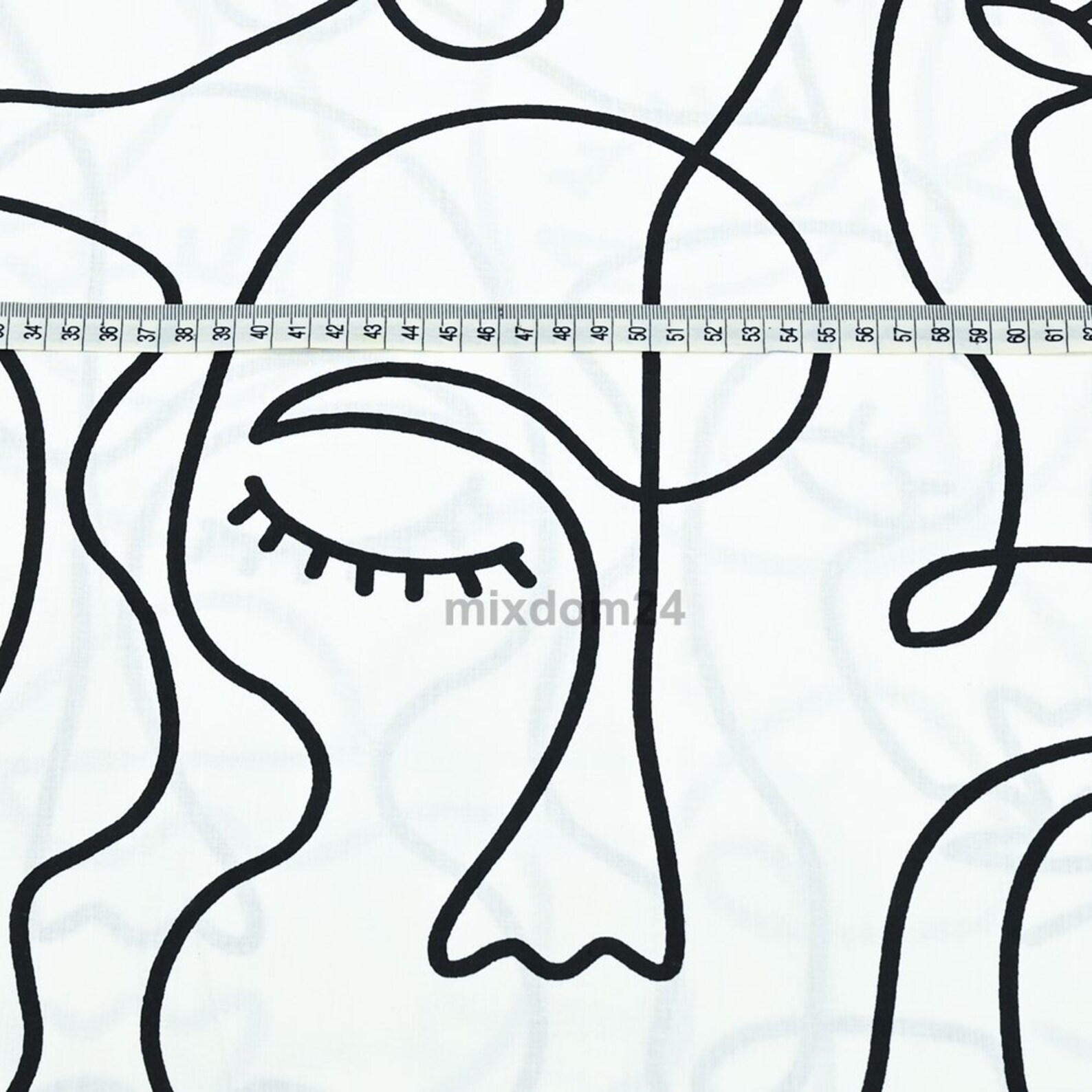 Picasso Fabric by the Yard Cubism Surrealism Modern Art Print - Etsy