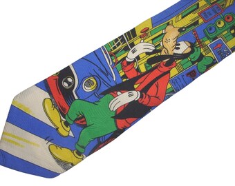 Goofy Silk Tie - Etsy