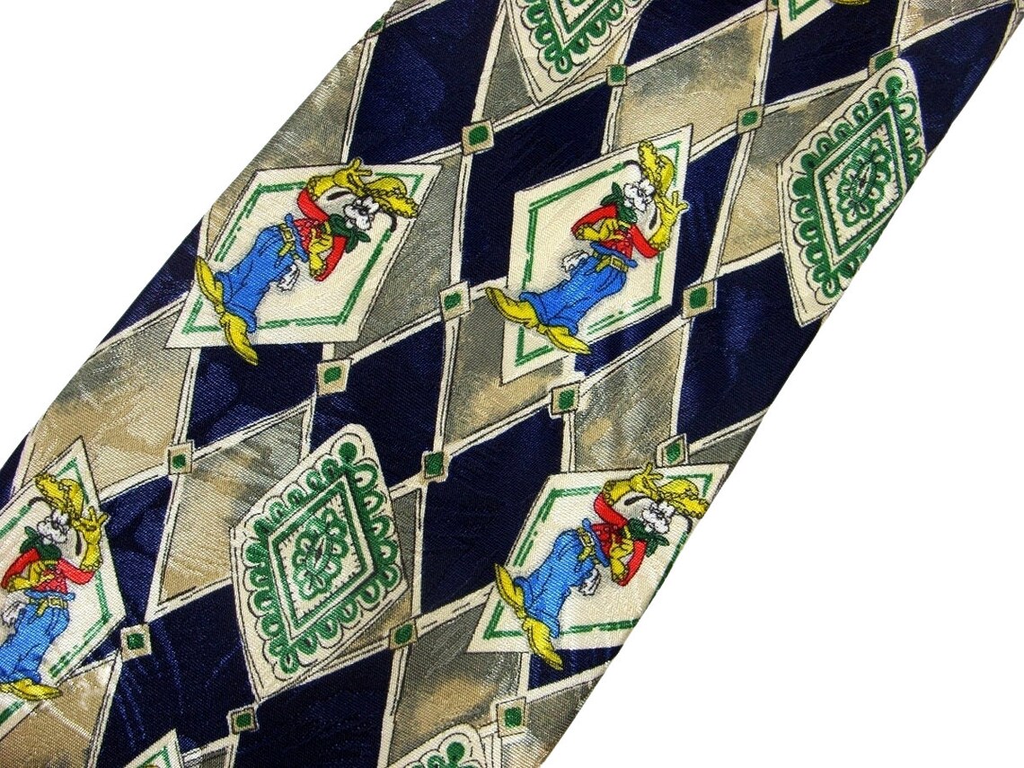 Goofy Tie Disney Print Necktie Cowboy Print - Etsy UK