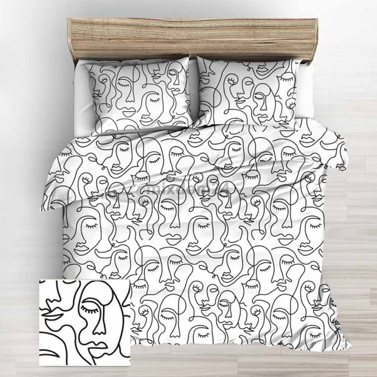 Picasso Fabric by the Yard Cubism Surrealism Modern Art Print - Etsy