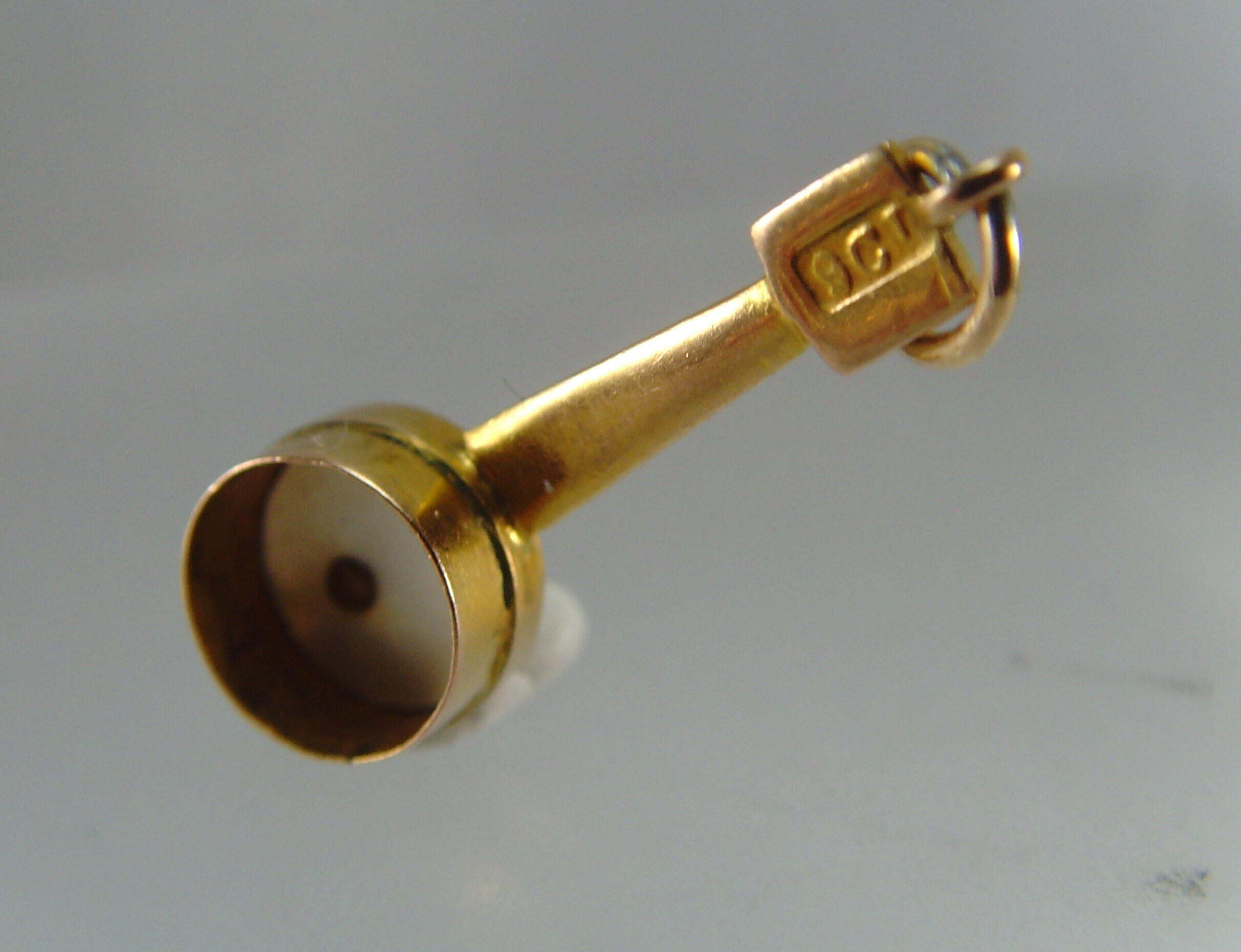 Antique Victorian 9ct Gold and Mother of Pearl Banjo Charm - Etsy