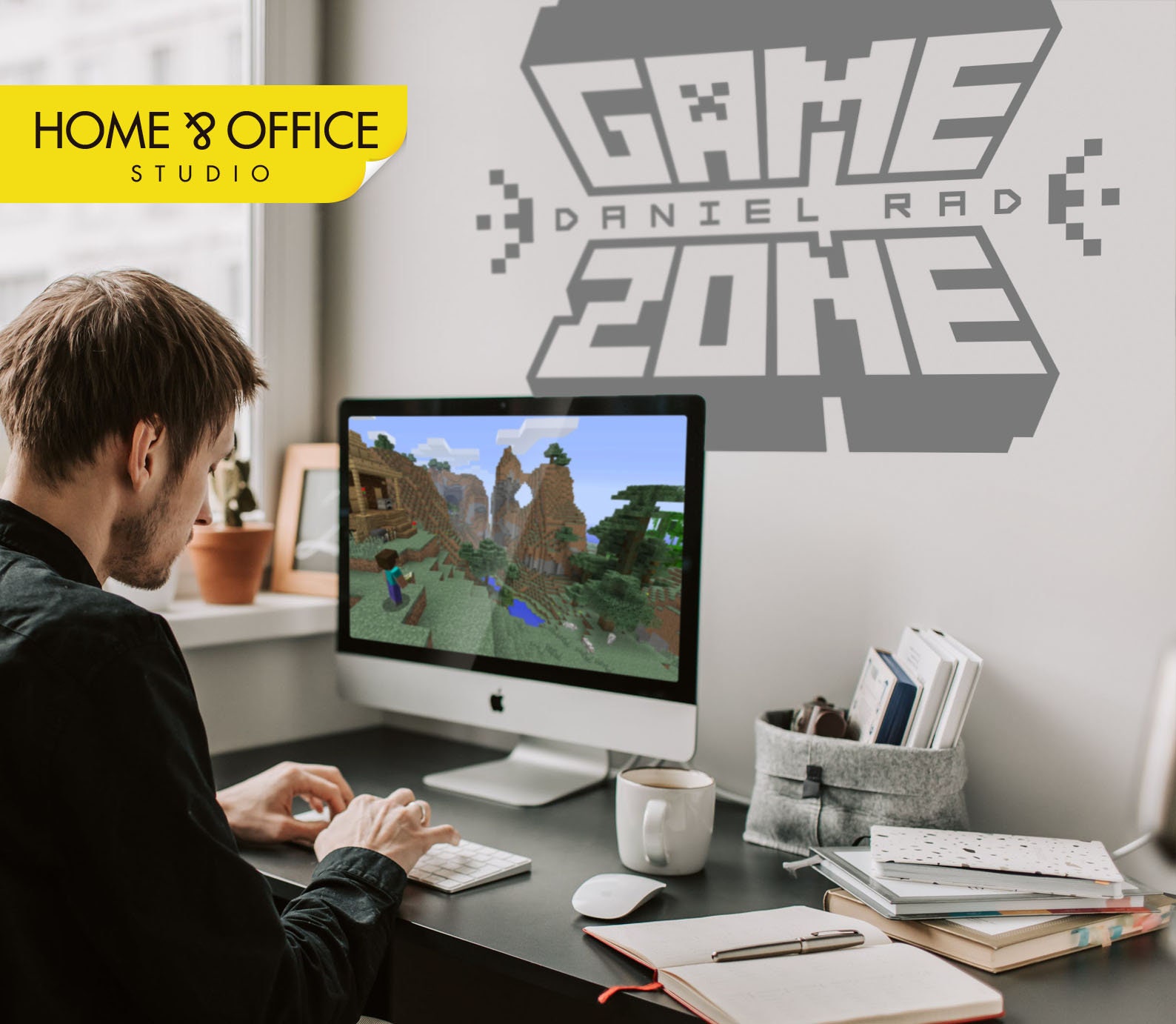 Personalized Game Zone Decal for Wall, Wall Decal for Boys Room, Game ...