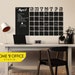 Dry Erase Wall Calendar With Memo, Chalkboard Wall, Weekly Planner ...