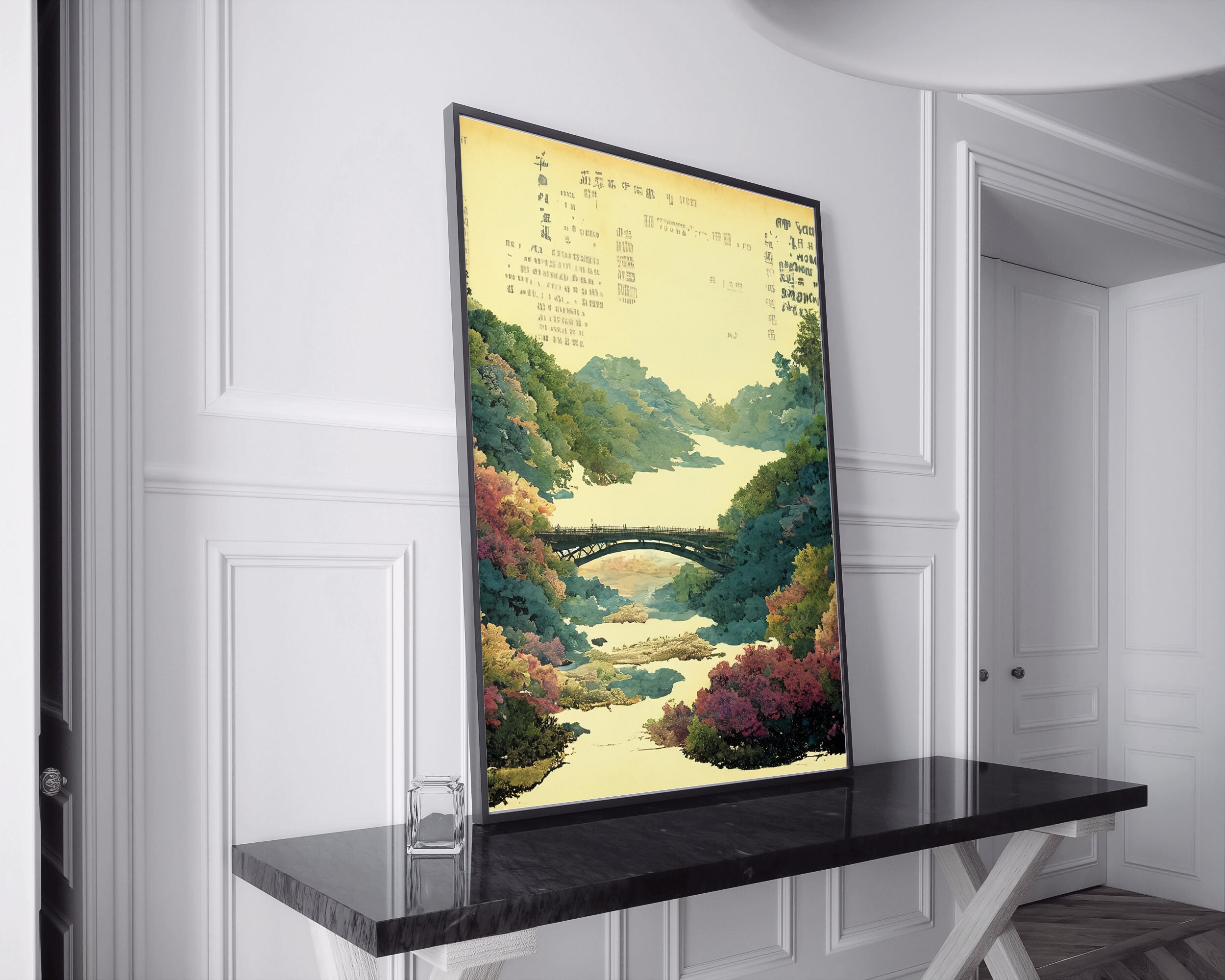 Vintage Japanese Print, Tsuchiya Koitsu Landscape Wall Art, Japandi ...