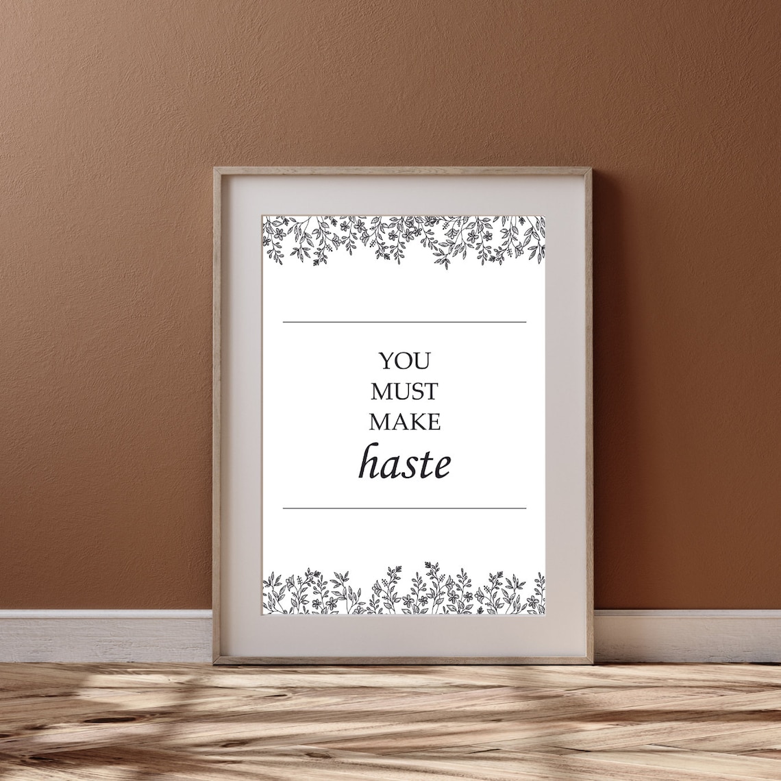 Bridgerton Inspired Printable Poster 'you Must Make Haste' Lady ...