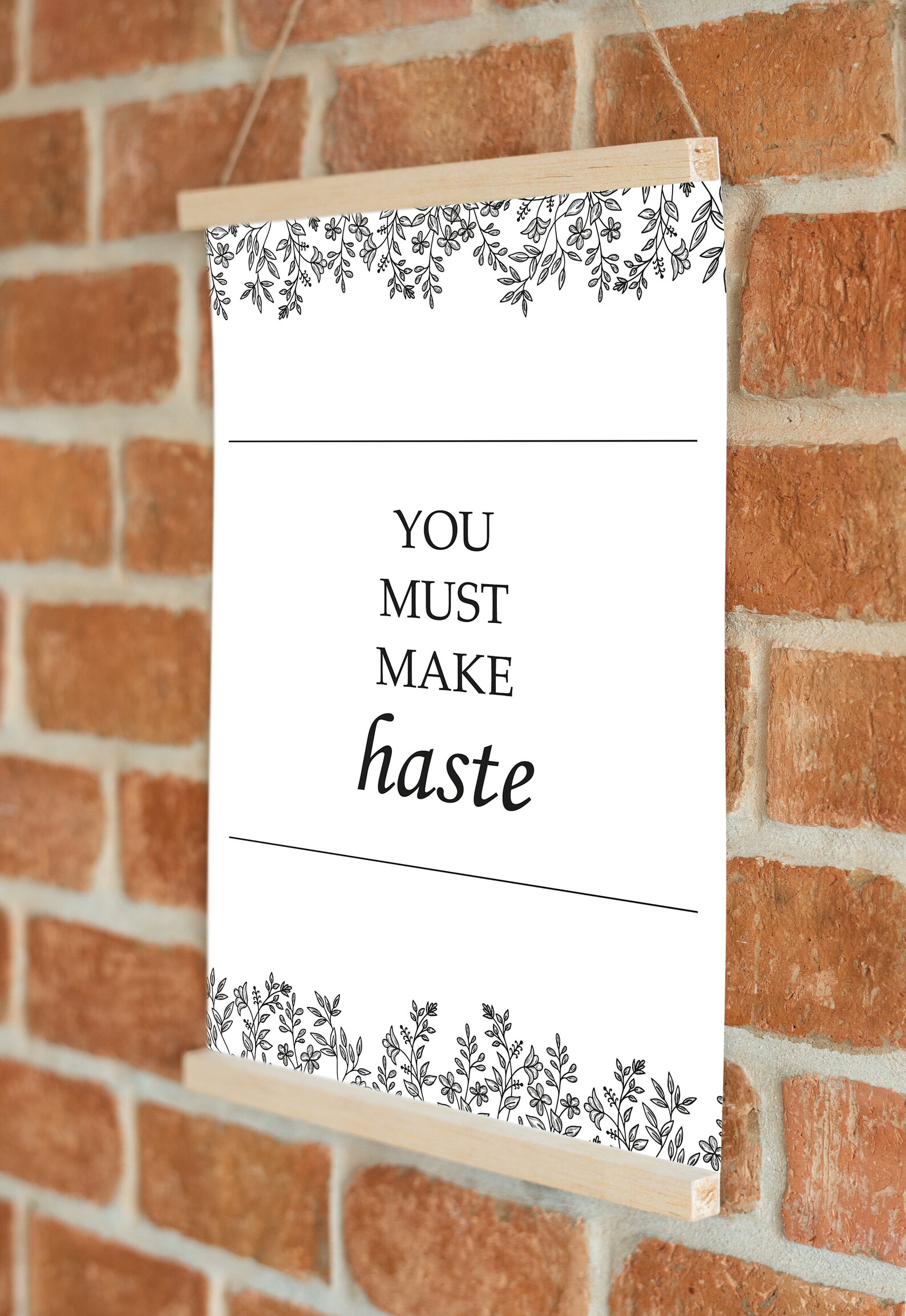 Bridgerton Inspired Printable Poster 'you Must Make Haste' Lady ...