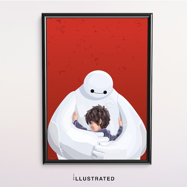 Baymax Wall - Etsy
