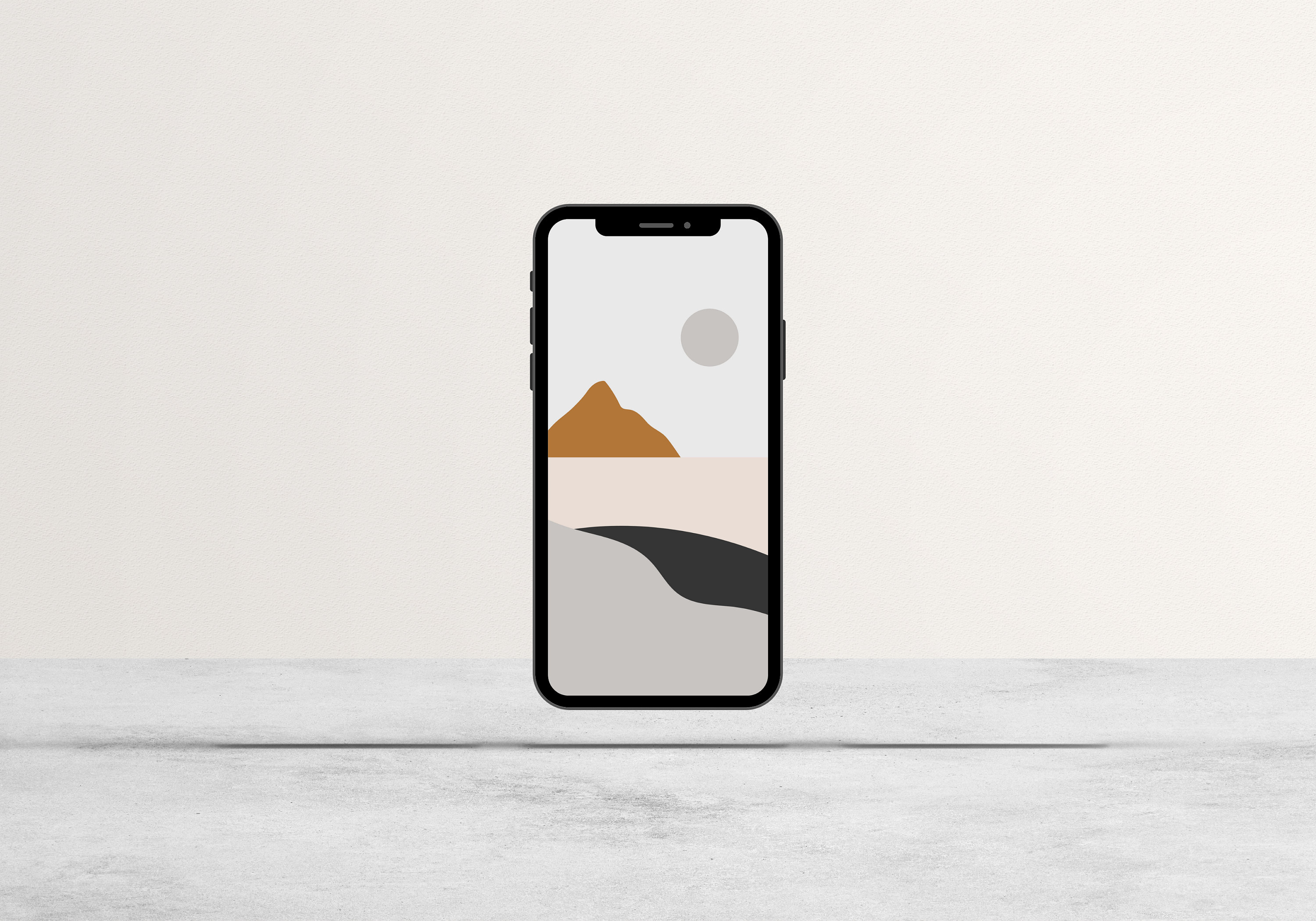 Neutral Laptop and iPhone Wallpaper Neutral Mac Background | Etsy