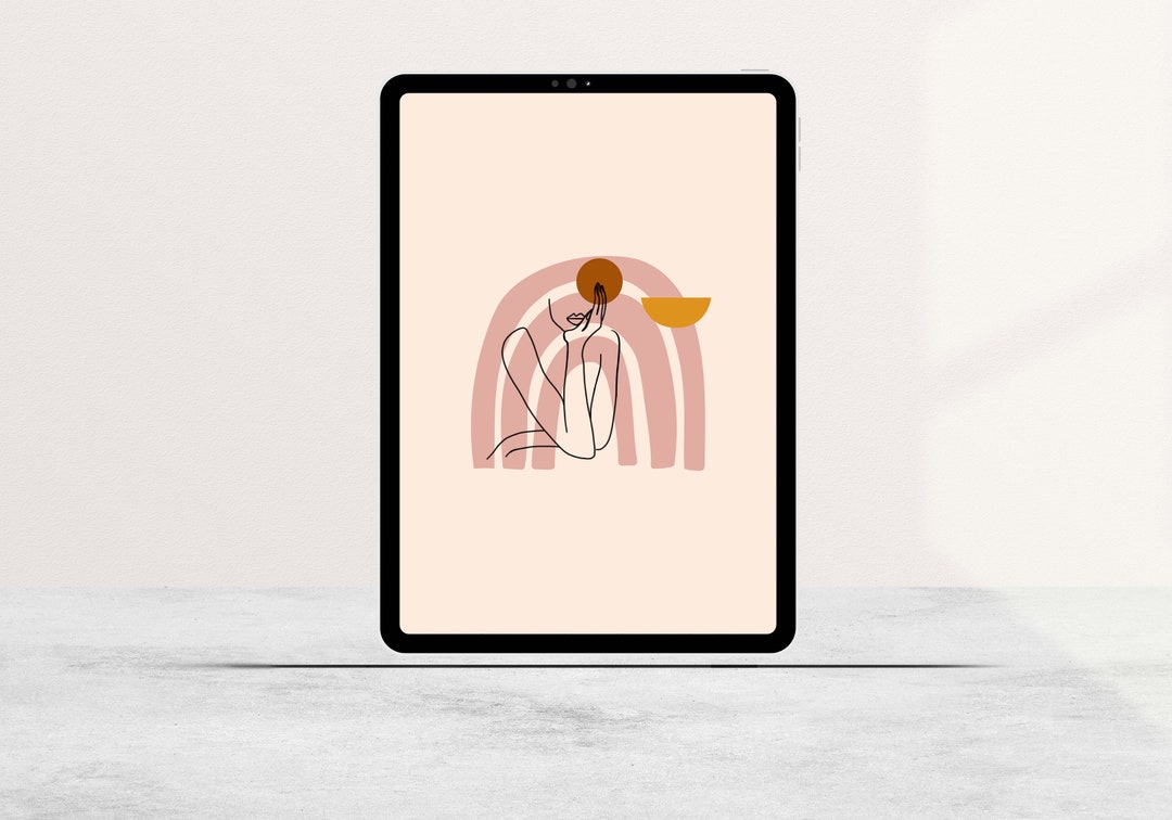 Boho Rainbow iPad Wallpaper iPad Background iPad Wallpaper - Etsy
