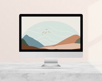 Daily Planner Wallpaper Desktop Organizer Editable - Etsy