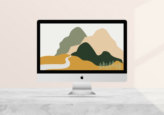 Minimalist Desktop Wallpaper Macbook Wallpaper Desktop | Etsy