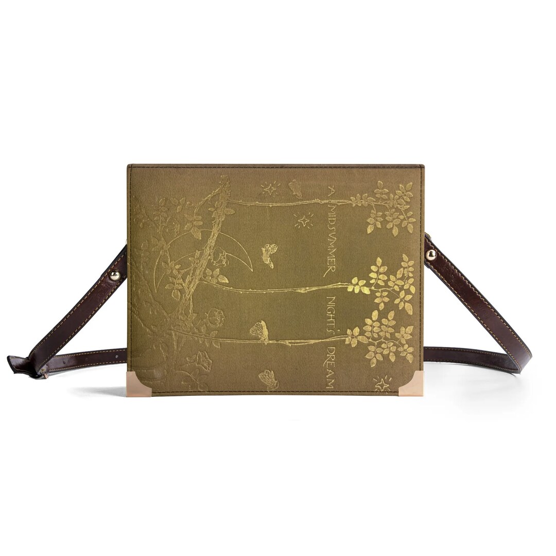 A Midsummer Night's Dream Book Shaped Bag, Book Themed Purse, Robert ...