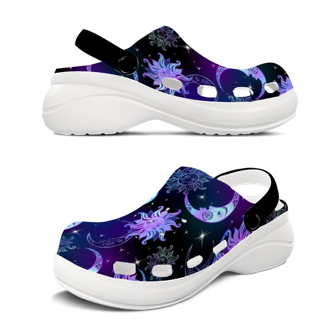 Witchy Sandals, Night of the Witch, Gothic Beach Shoes, Goshikku Gyaru ...